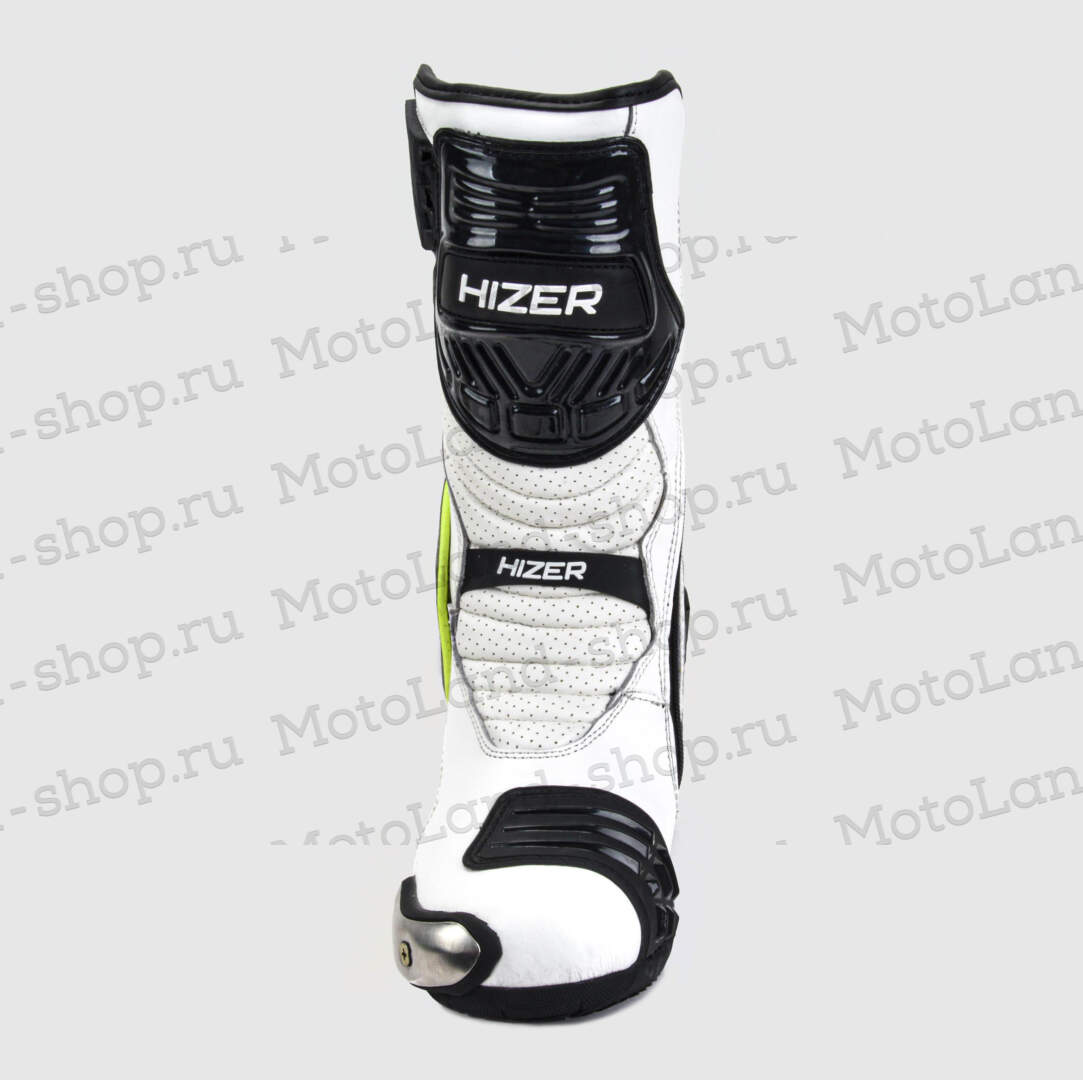 Мотоботы HIZER AT-6002 b/w/neon-green (р. 41) купить в интернет ...