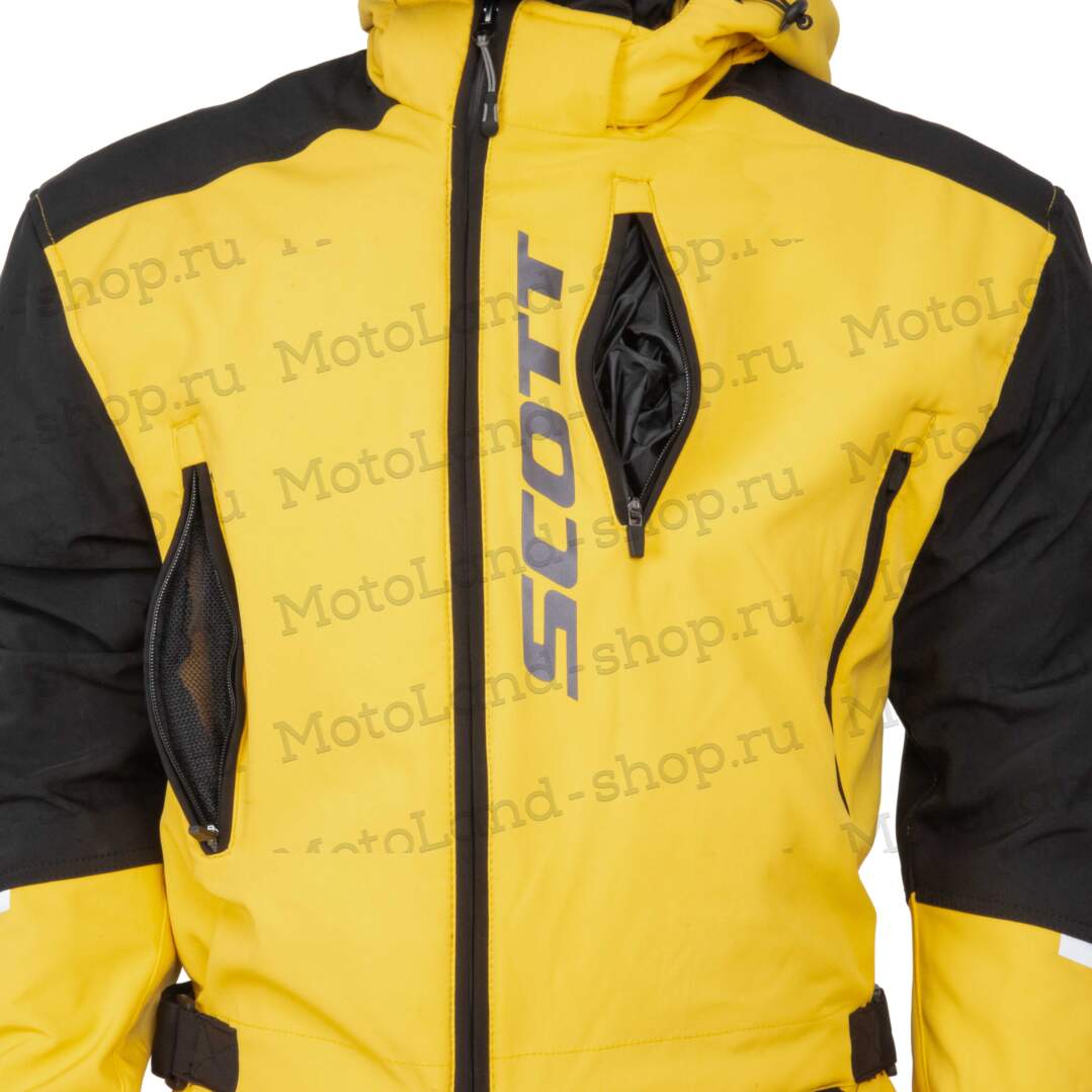 Комбинезон для снегохода SCOTT DS Shell Dryo One Piece (-5 C) №2 yellow ...